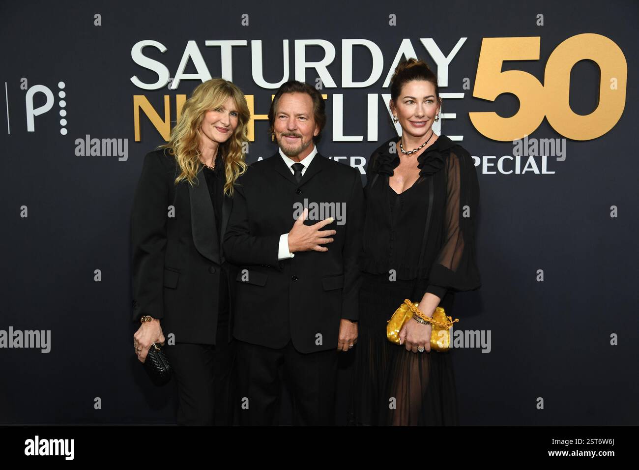 New York, USA. 16th Feb, 2025. SNL50: THE RED CARPET -- Pictured: (l-r ...