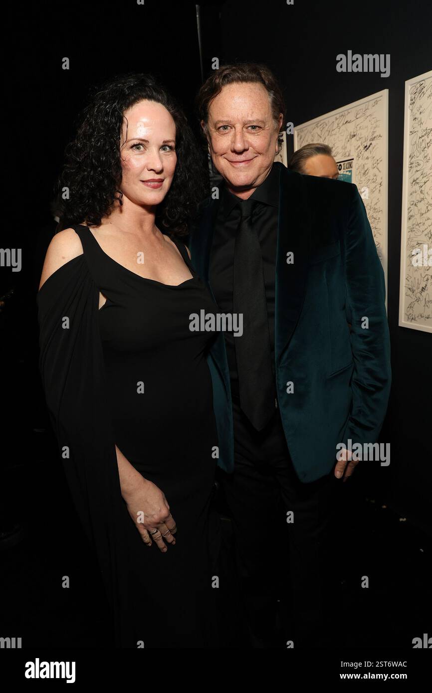New York, USA. 16th Feb, 2025. SNL50: THE RED CARPET -- Pictured: (l-r ...