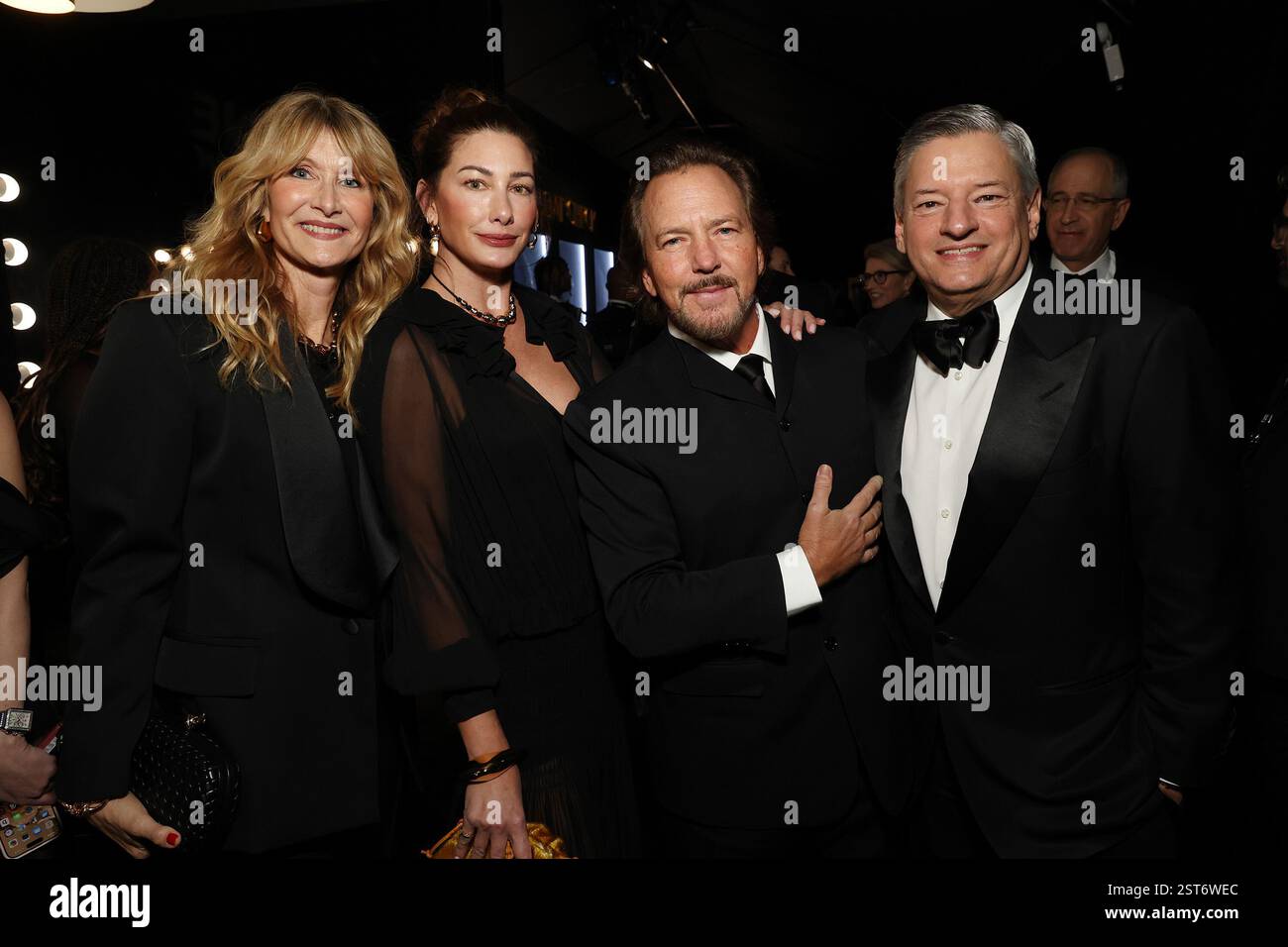 New York, USA. 16th Feb, 2025. SNL50: THE RED CARPET -- Pictured: (l-r ...