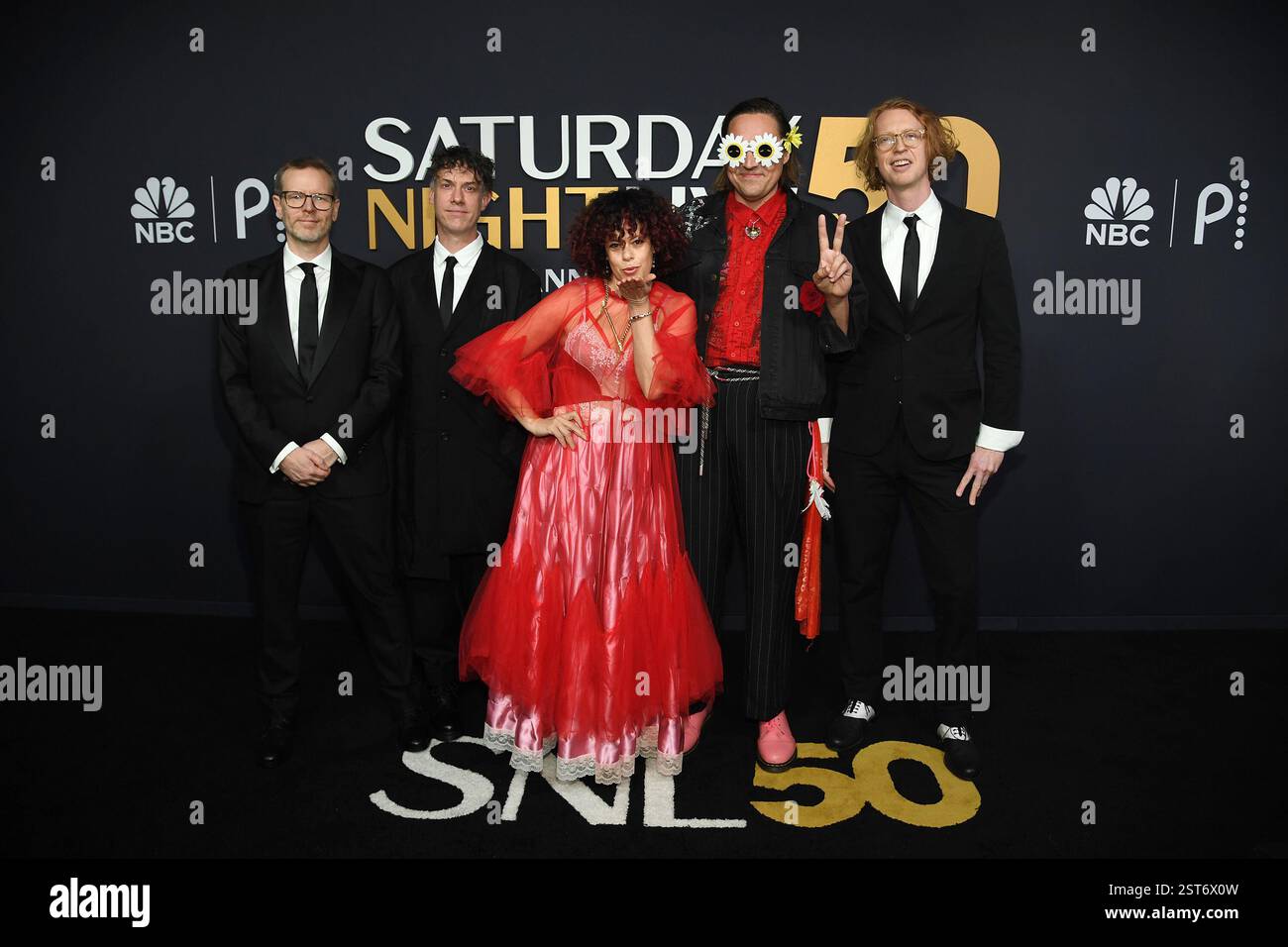 New York, USA. 16th Feb, 2025. SNL50: THE RED CARPET -- Pictured: Tim ...