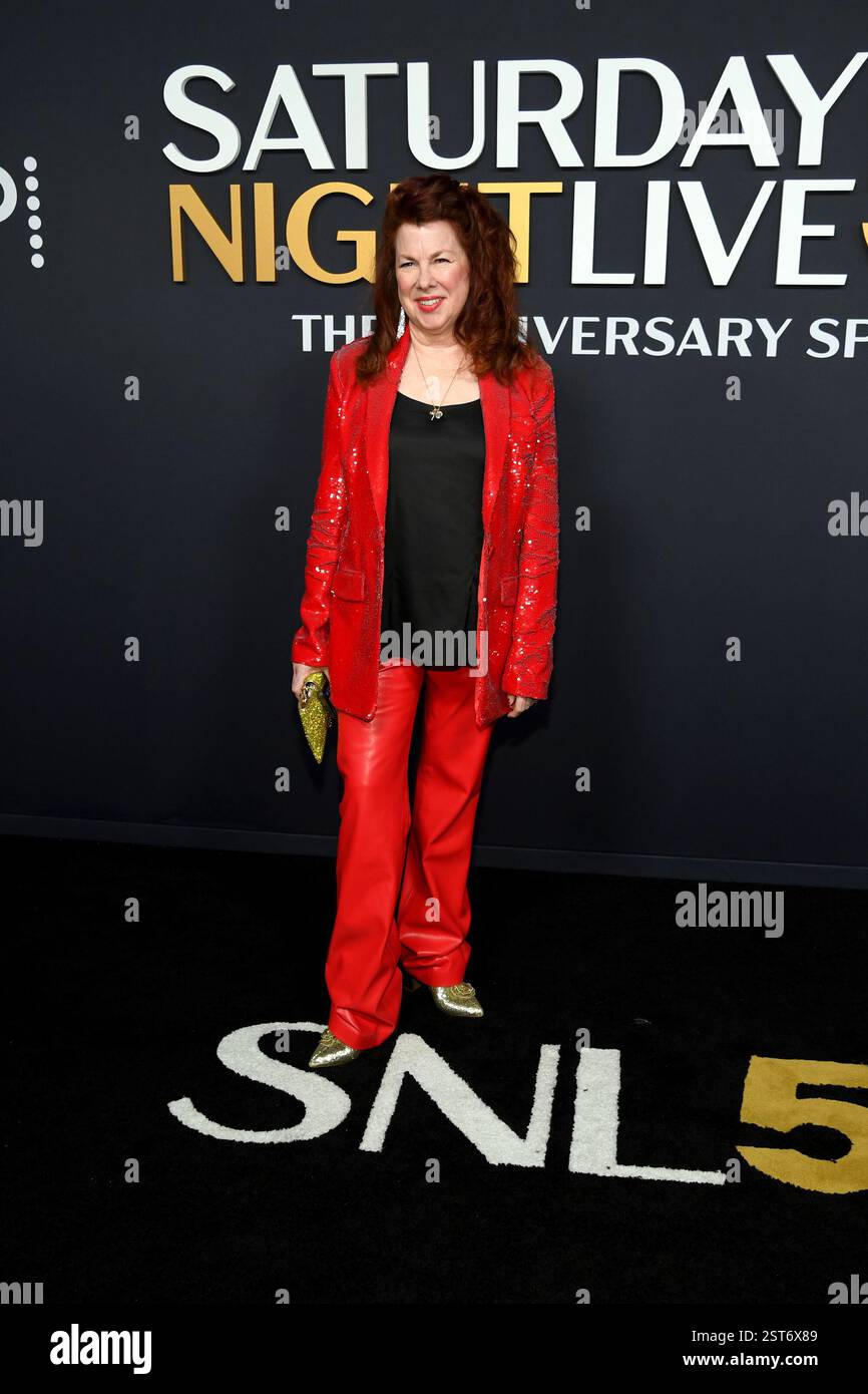 New York, USA. 16th Feb, 2025. SNL50: THE RED CARPET -- Pictured ...