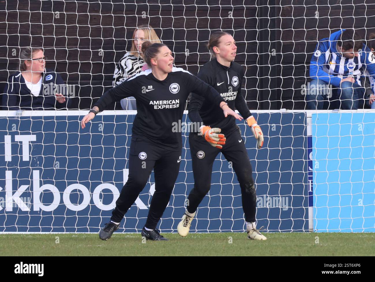 London, UK. 16th Feb, 2025. LONDON, ENGLAND - Melina Loeck of Brighton ...