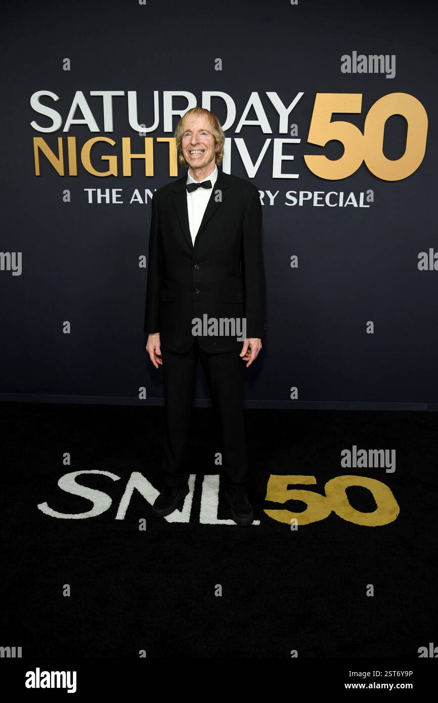New York, USA. 16th Feb, 2025. SNL50: THE RED CARPET -- Pictured: Terry ...