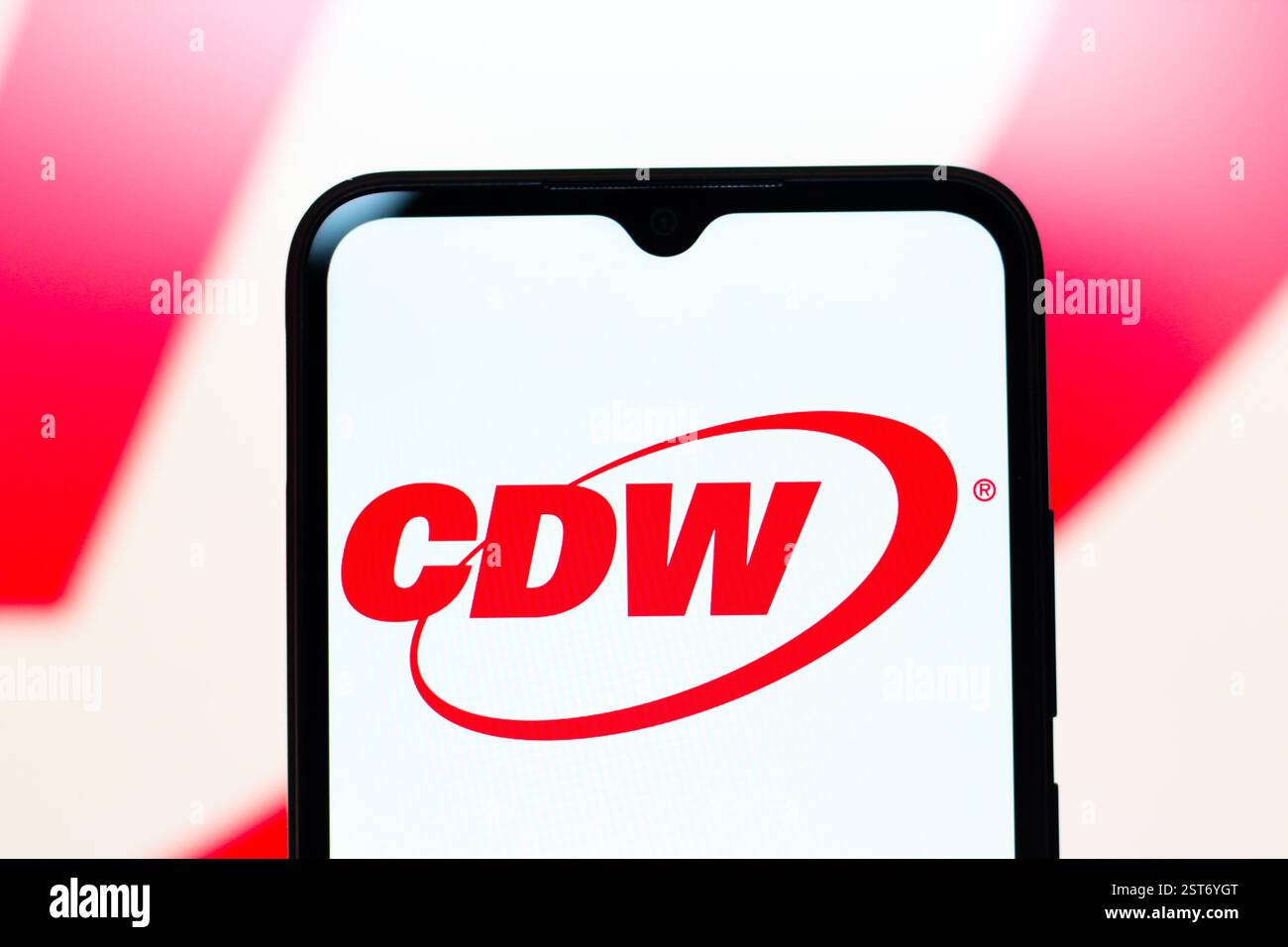 Canada. 17th Feb, 2025. In this photo illustration, the CDW Corporation ...
