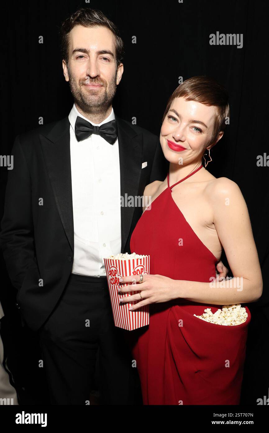 New York, USA. 16th Feb, 2025. SNL50: THE RED CARPET -- Pictured: (l-r ...