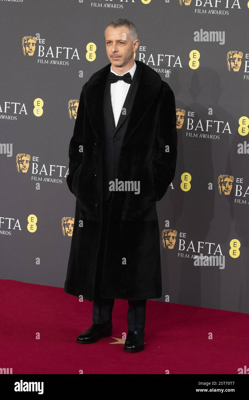 London, UK. 16 February, 2025. Jeremy Strong attends the EE BAFTA's ...