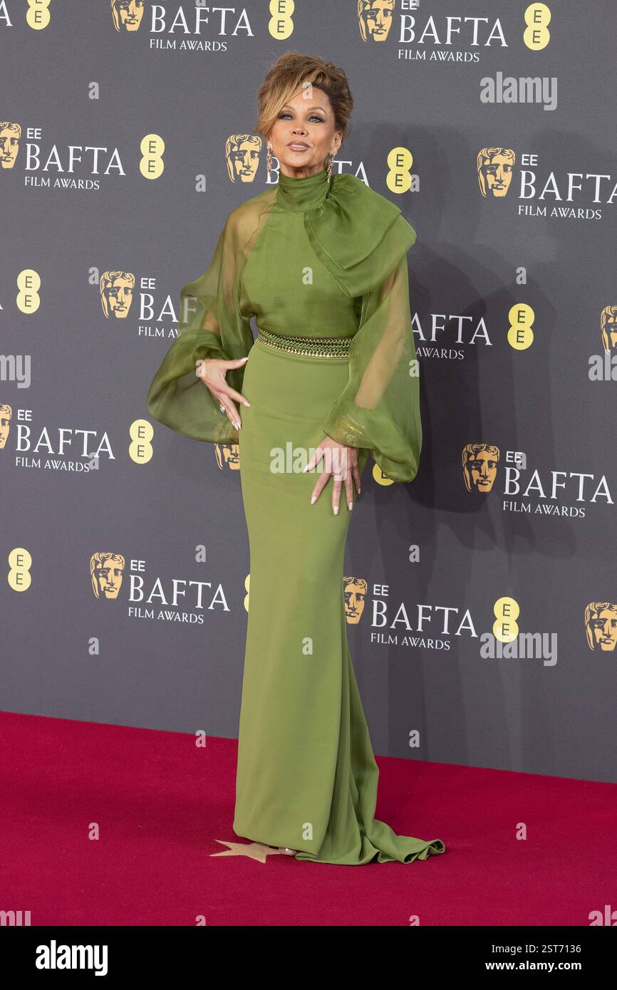 London, UK. 16 February, 2025. Vanessa Williams attends the EE BAFTA's ...