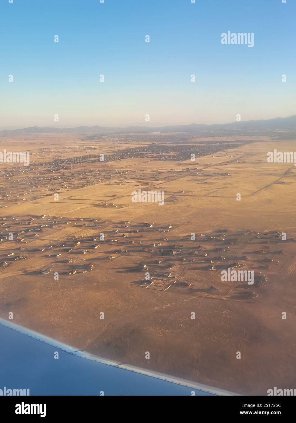 a view of arizona through a plane window Stock Photo - Alamy