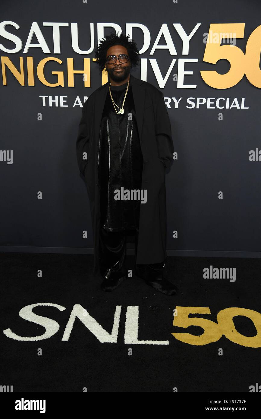 New York, USA. 16th Feb, 2025. SNL50: THE RED CARPET -- Pictured ...