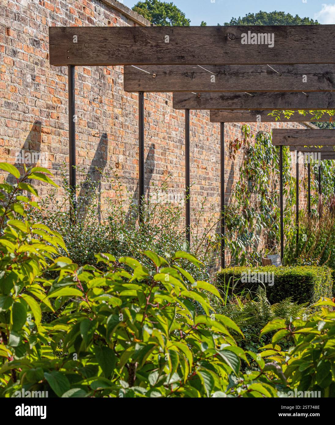 The Pergola garden designed by Andy Sturgeon for Beningbrough Hall ...