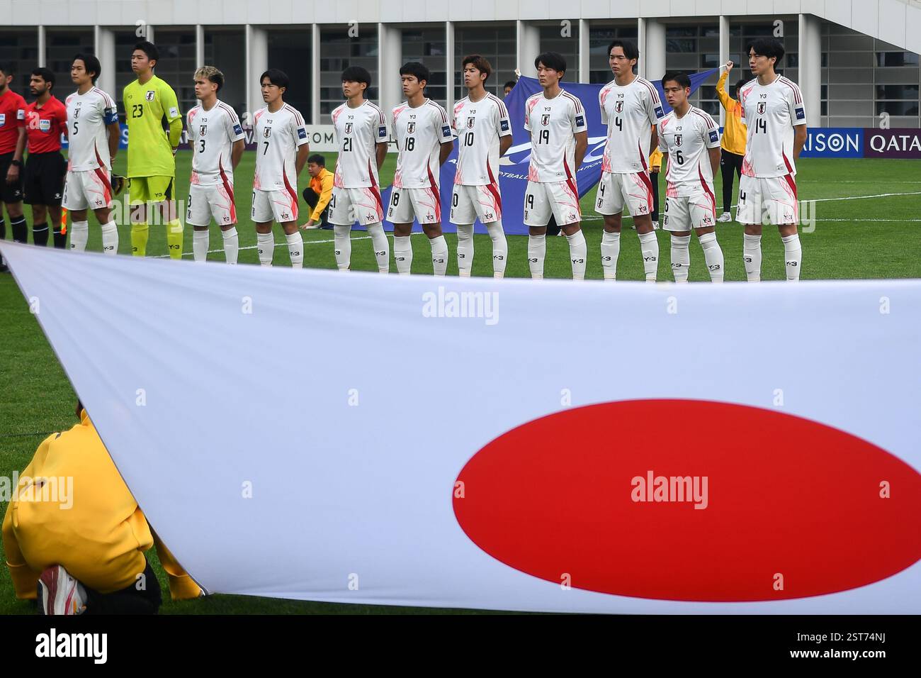 Shenzhen, China. 17 February, 2025. Japan U20 during the AFC U20 Asian ...