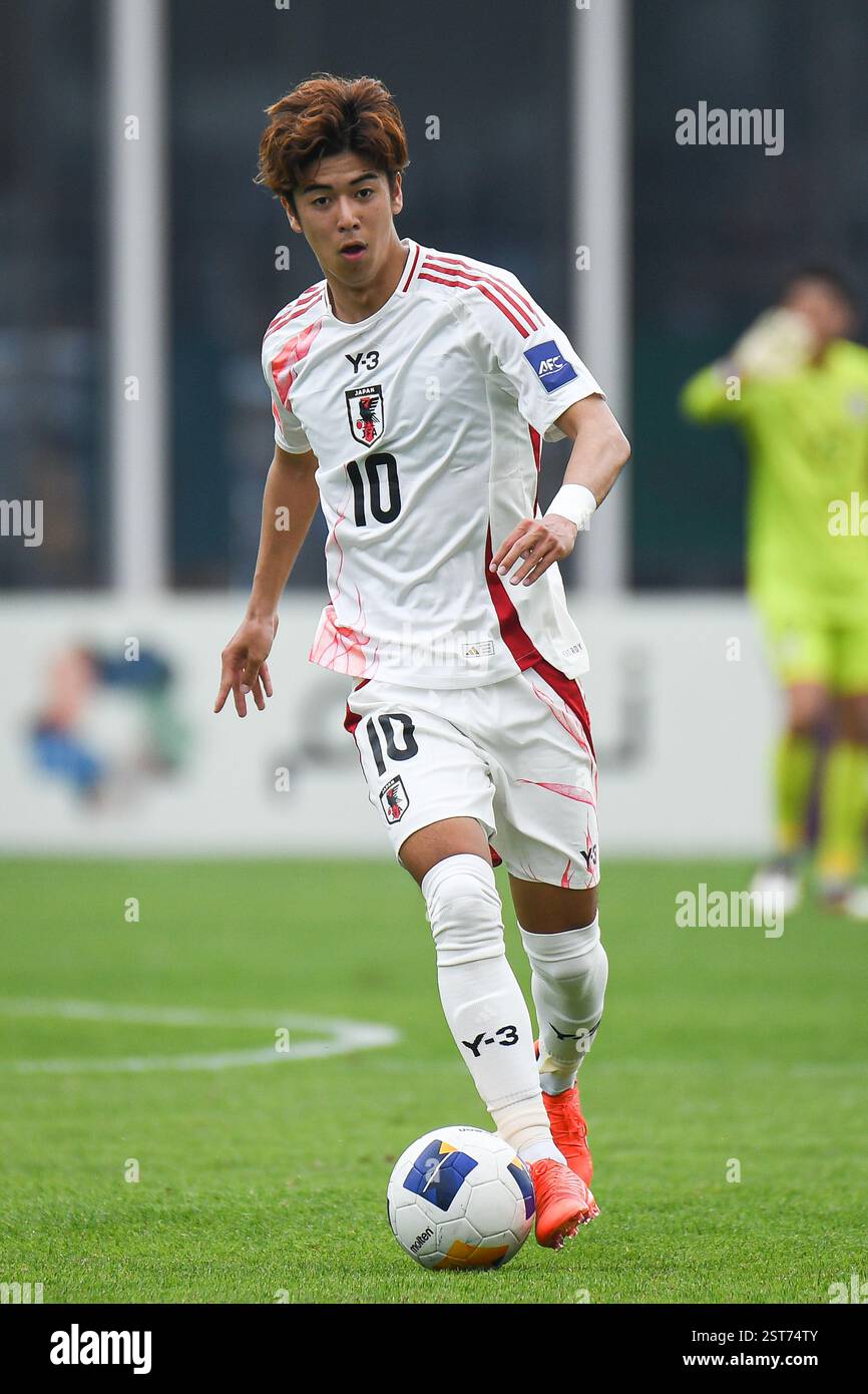 Shenzhen, China. 17 February, 2025. Yuto Ozeki #10 of Japan during the ...