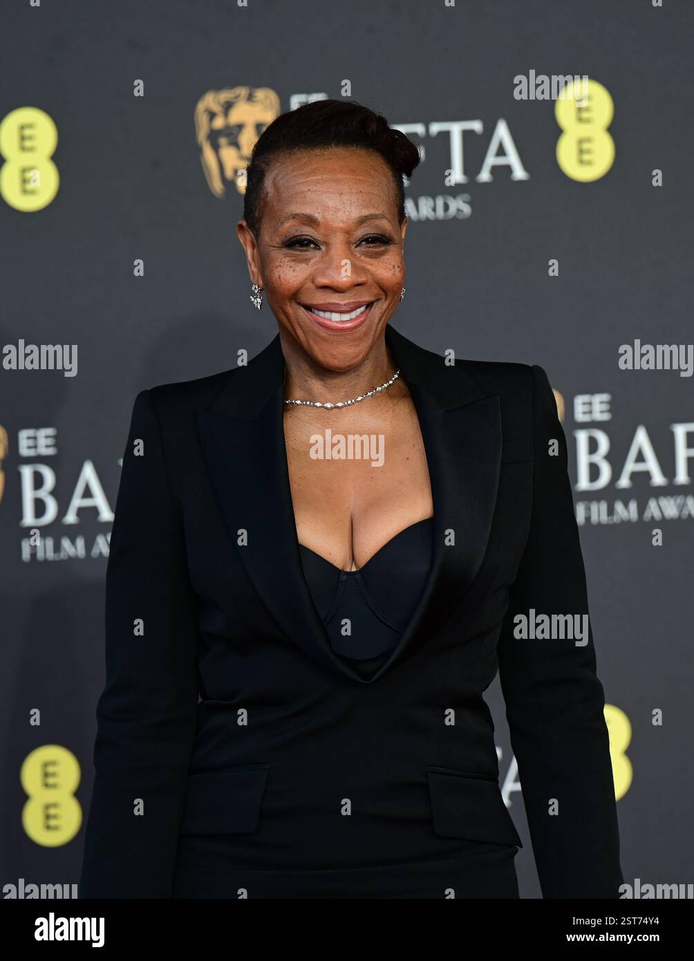 LONDON, UK. 16th Feb, 2025. Marianne Jean-Baptiste at EE BAFTA Film ...