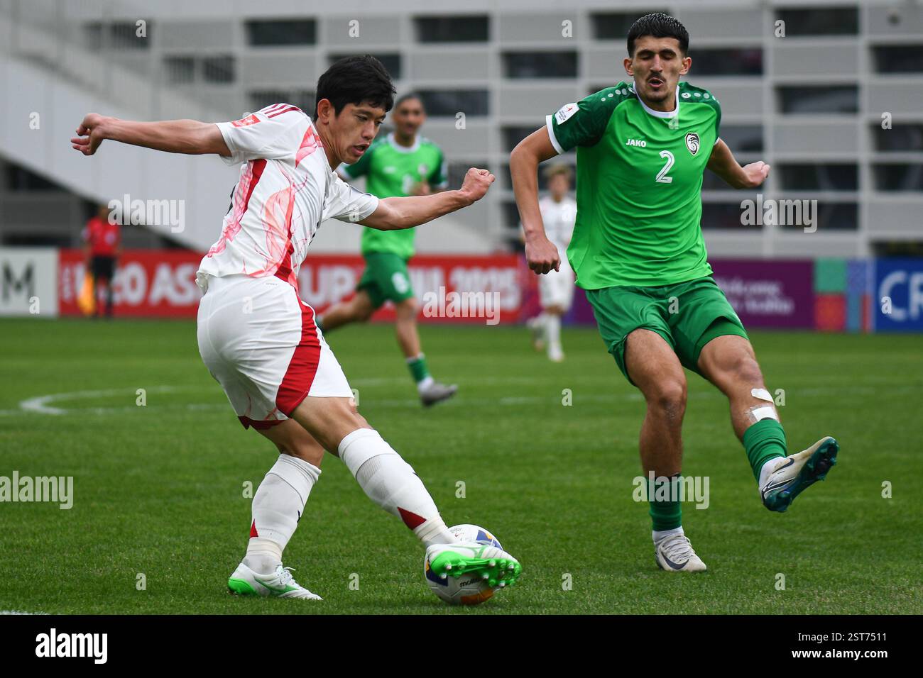 Shenzhen, China. 17 February, 2025. Omran Khalouf #2 of Syria during ...