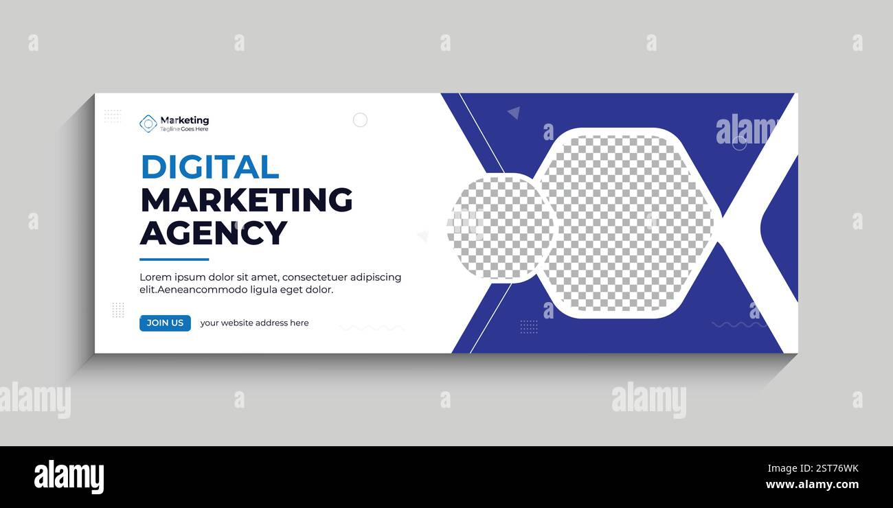 Corporate business social web banner and cover ads template, marketing ...