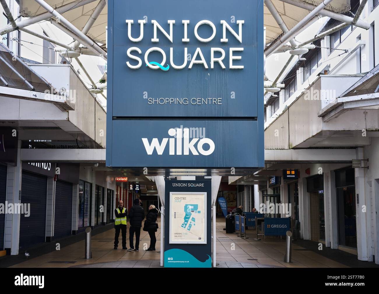 Union square shopping centre, Torquay, Devon, England Stock Photo - Alamy