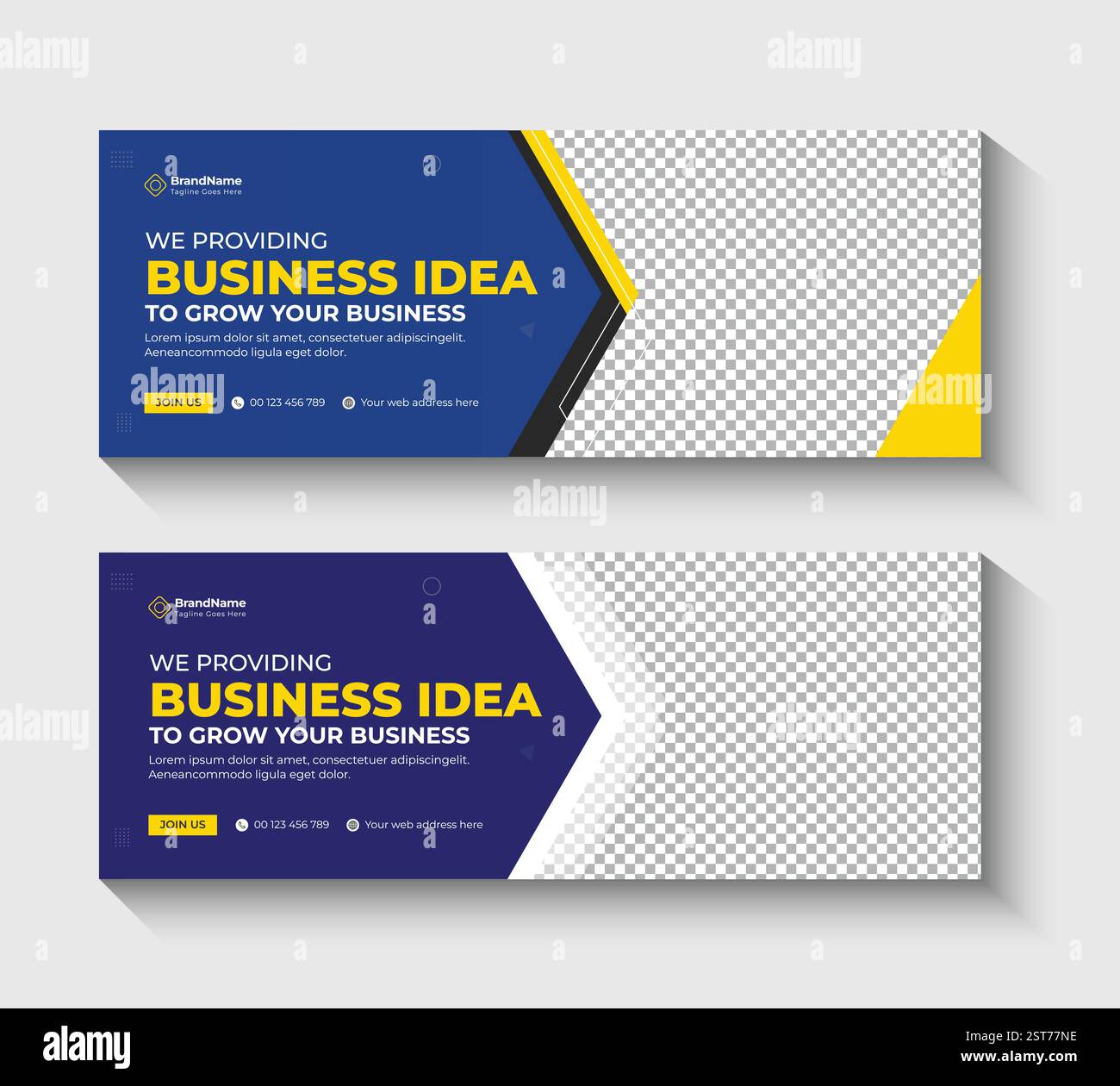 Corporate Professional business social cover banner design. Social ...