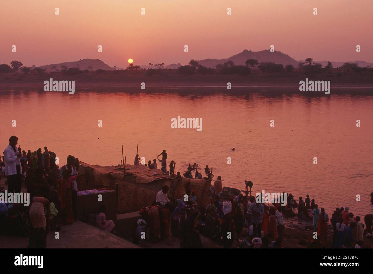 Banks of godavari river hi-res stock photography and images - Alamy