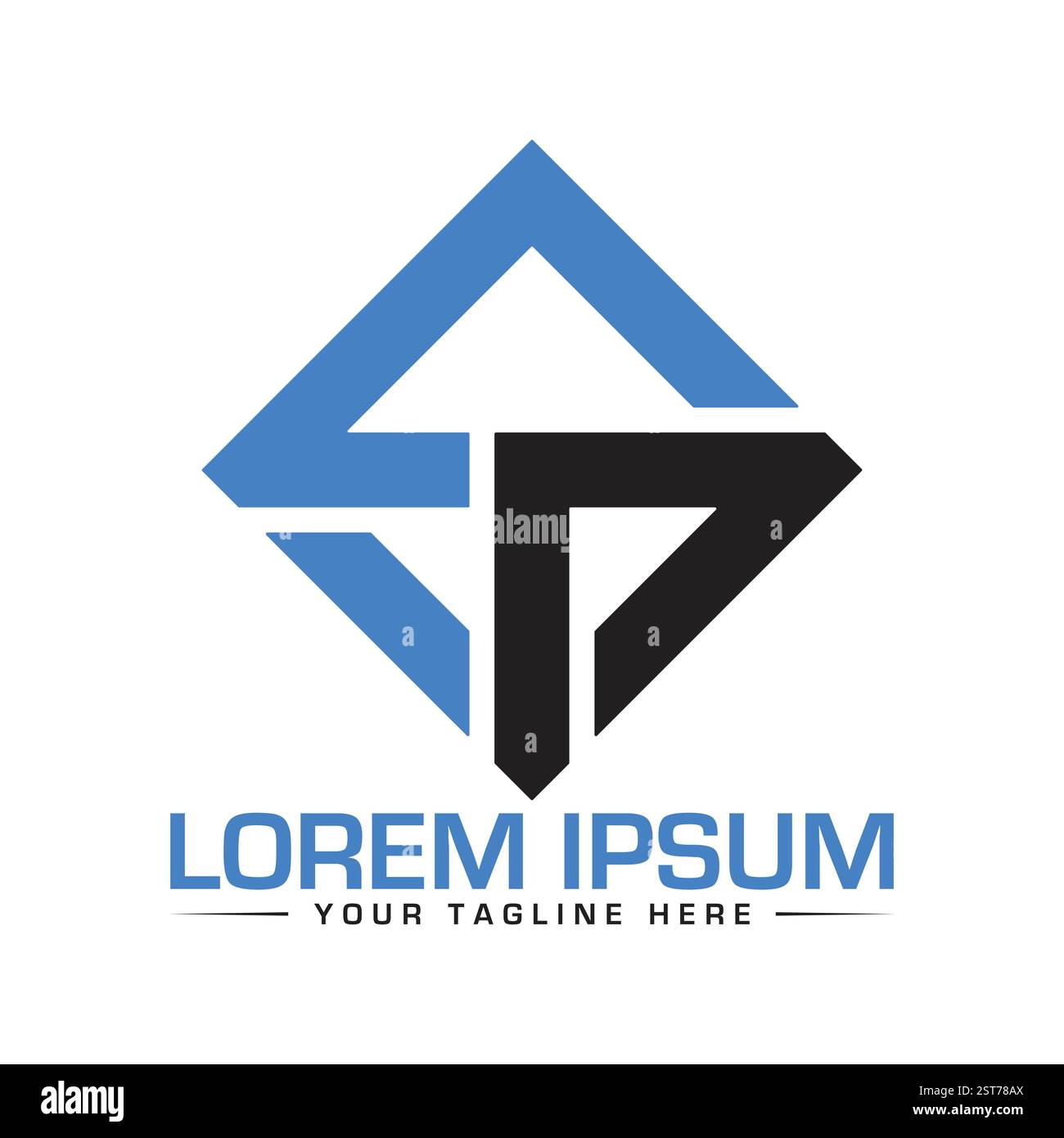 SP Letter Logo Design Stock Vector Image & Art - Alamy