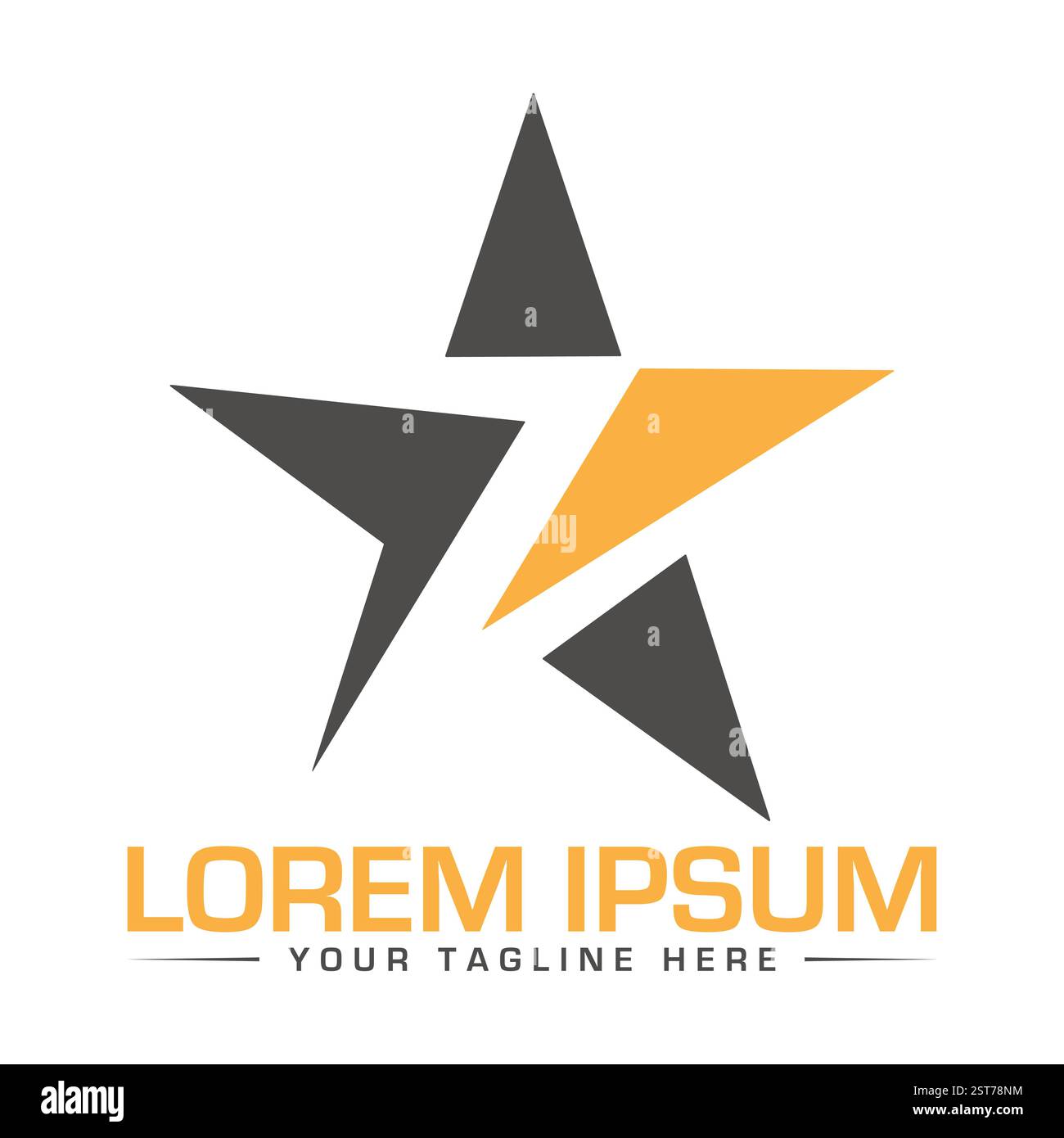 Star Logo Design, Simple unique Star Logo Design Stock Vector Image ...