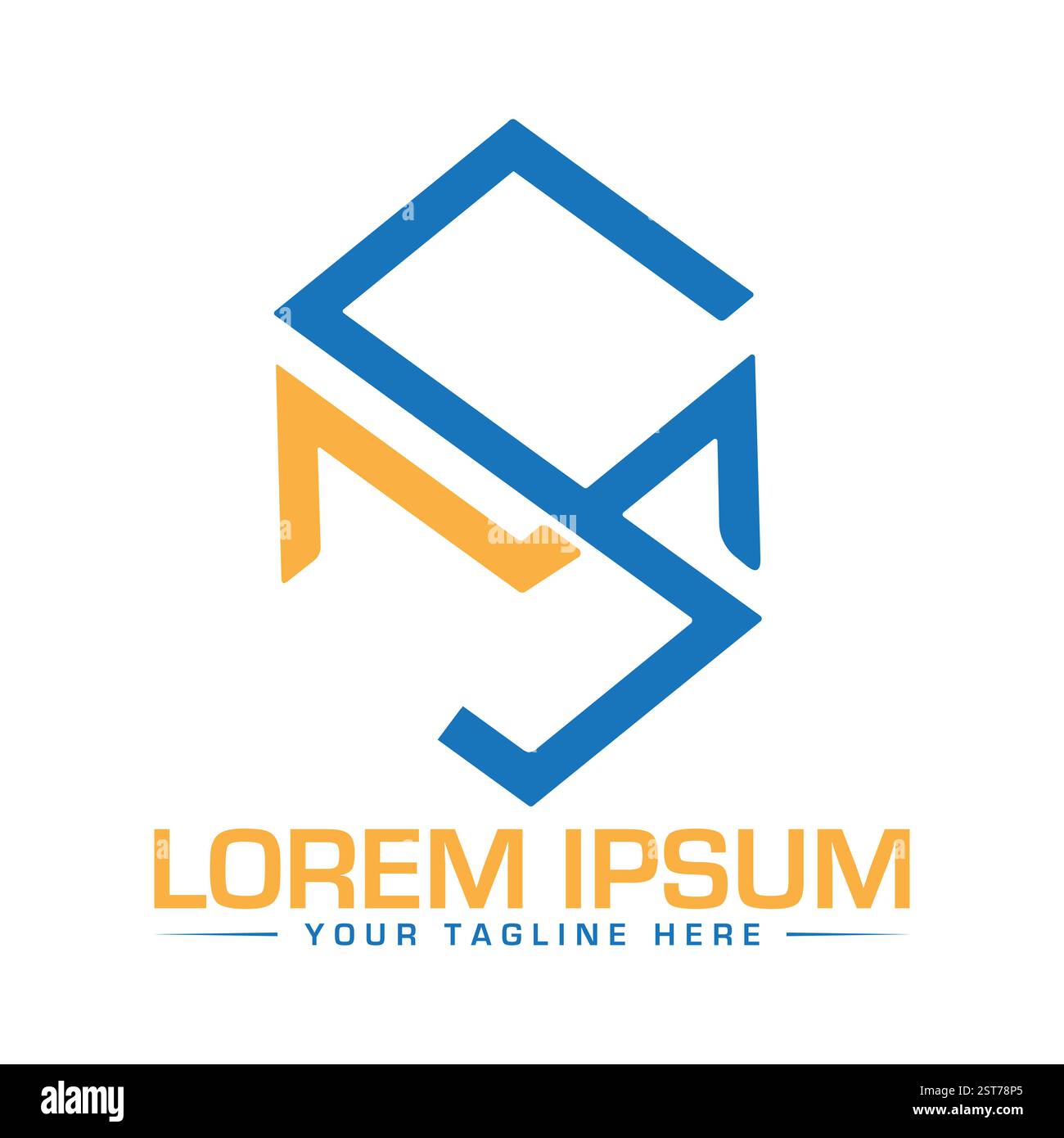 SM Letter Logo Design Stock Vector Image & Art - Alamy