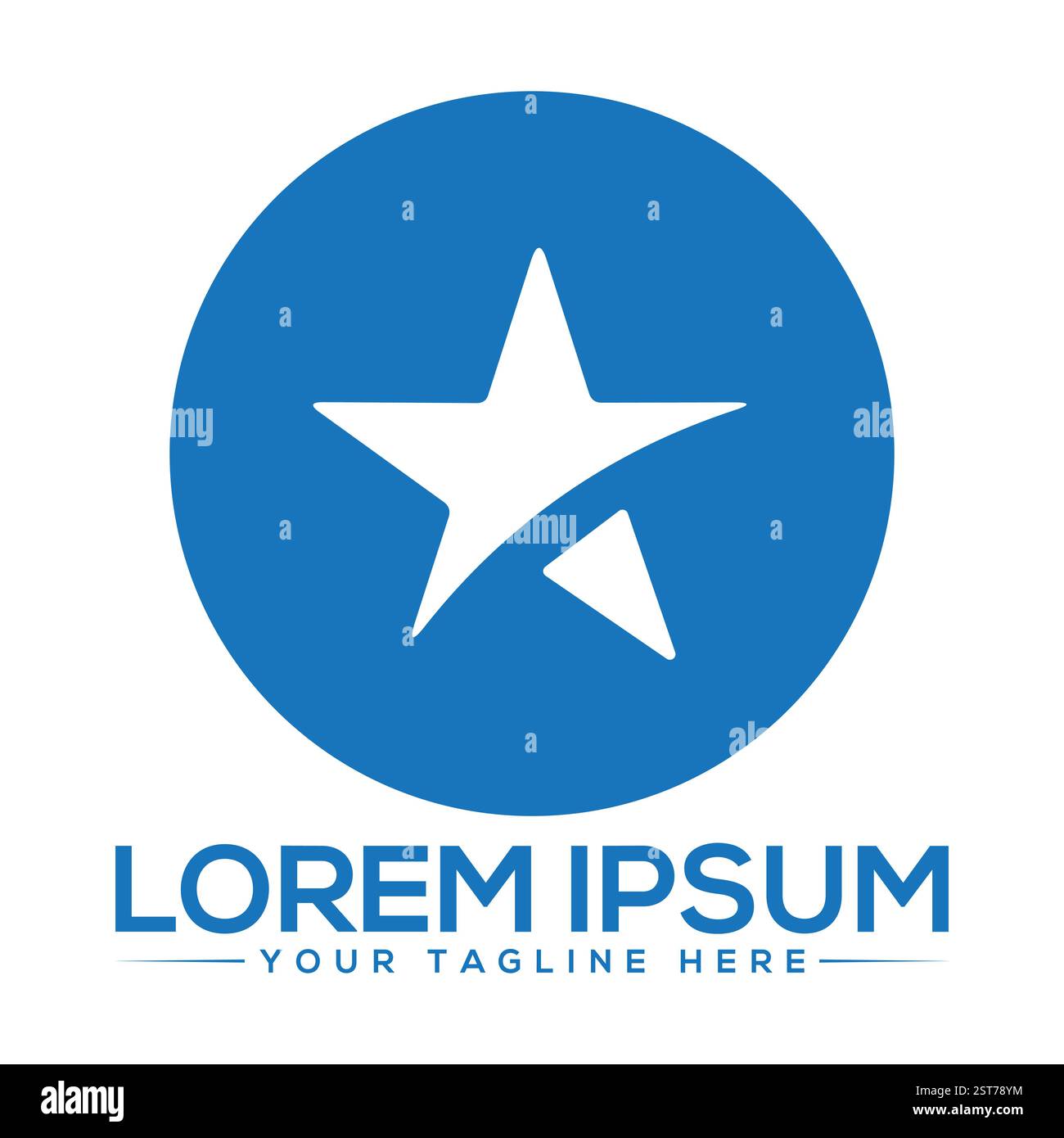 Star Logo Design, Simple unique Star Logo Design Stock Vector Image ...