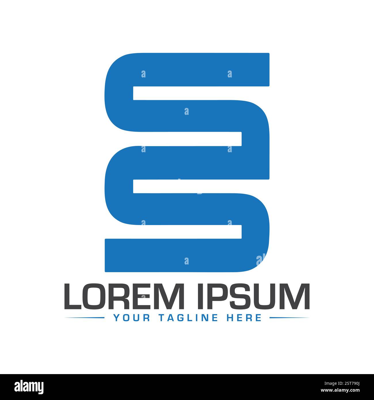 SS Letter Logo Design Stock Vector Image & Art - Alamy