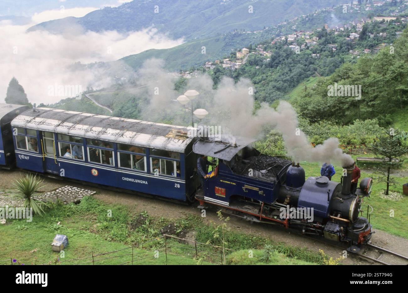 Trains Railways, toy train, darjeeling, west bengal, India, Asia Stock ...