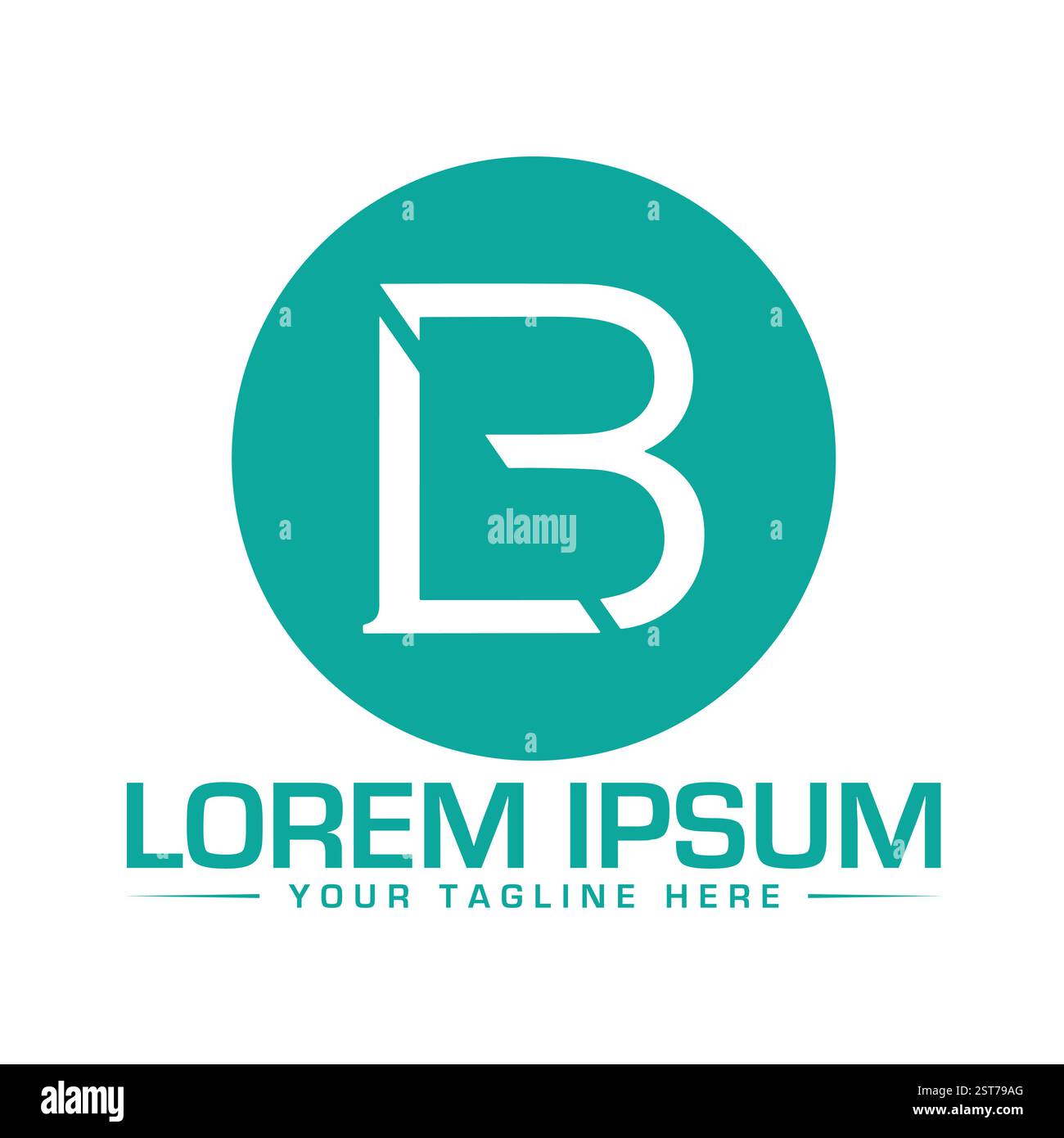 LB Letter Log Design Stock Vector Image & Art - Alamy