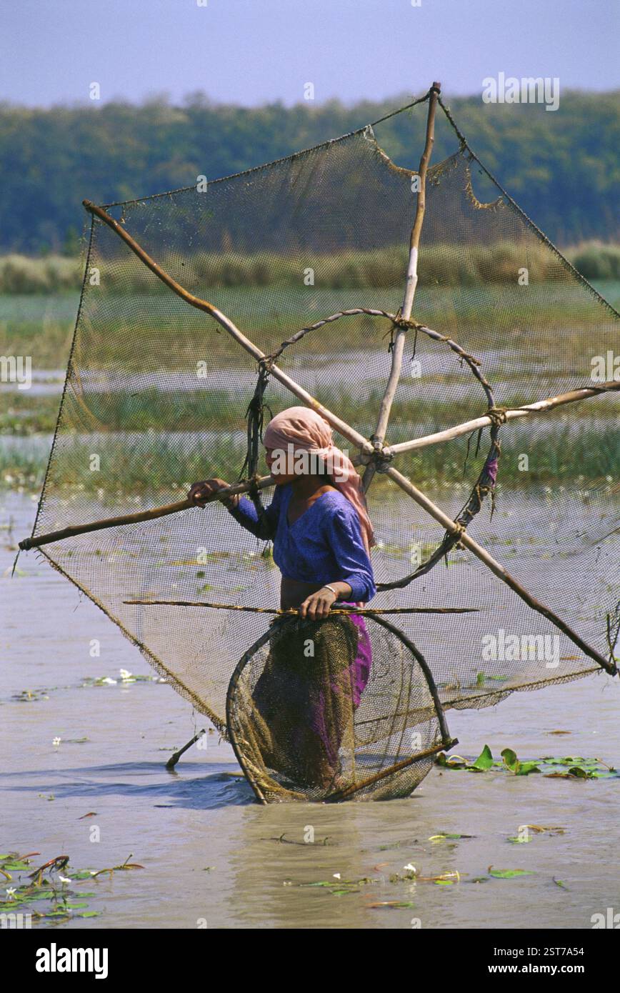 Tribal fishing hi-res stock photography and images - Alamy