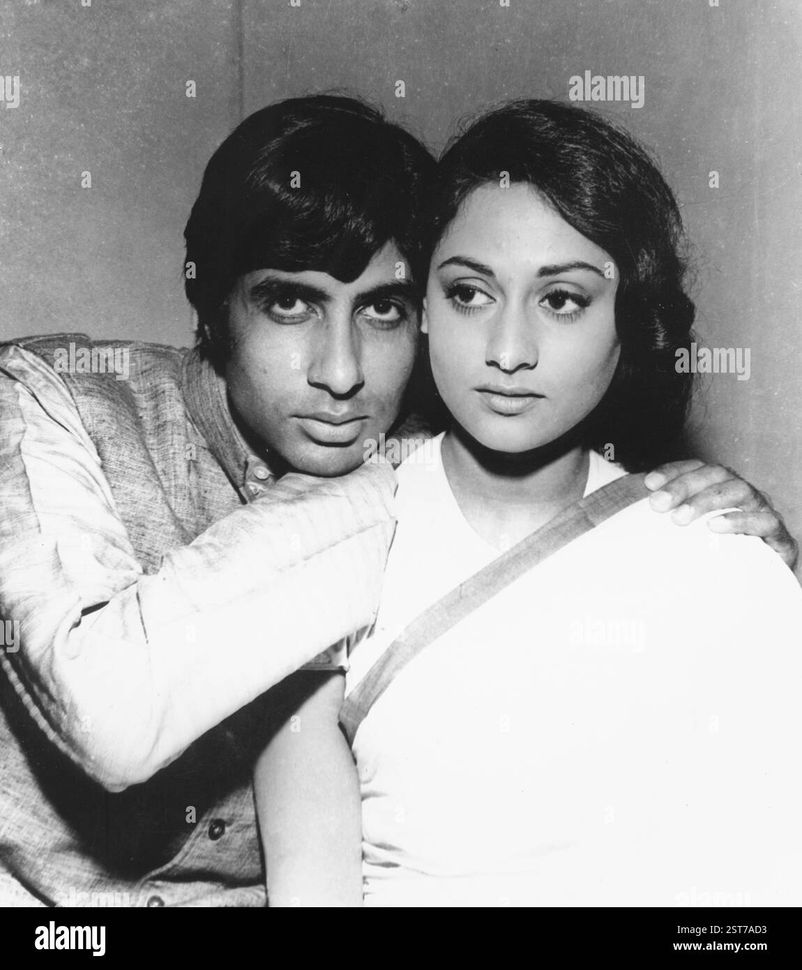 Indian bollywood film actor and actress amitabh bachchan with jaya bhaduri, India, Asia, NO MR ...