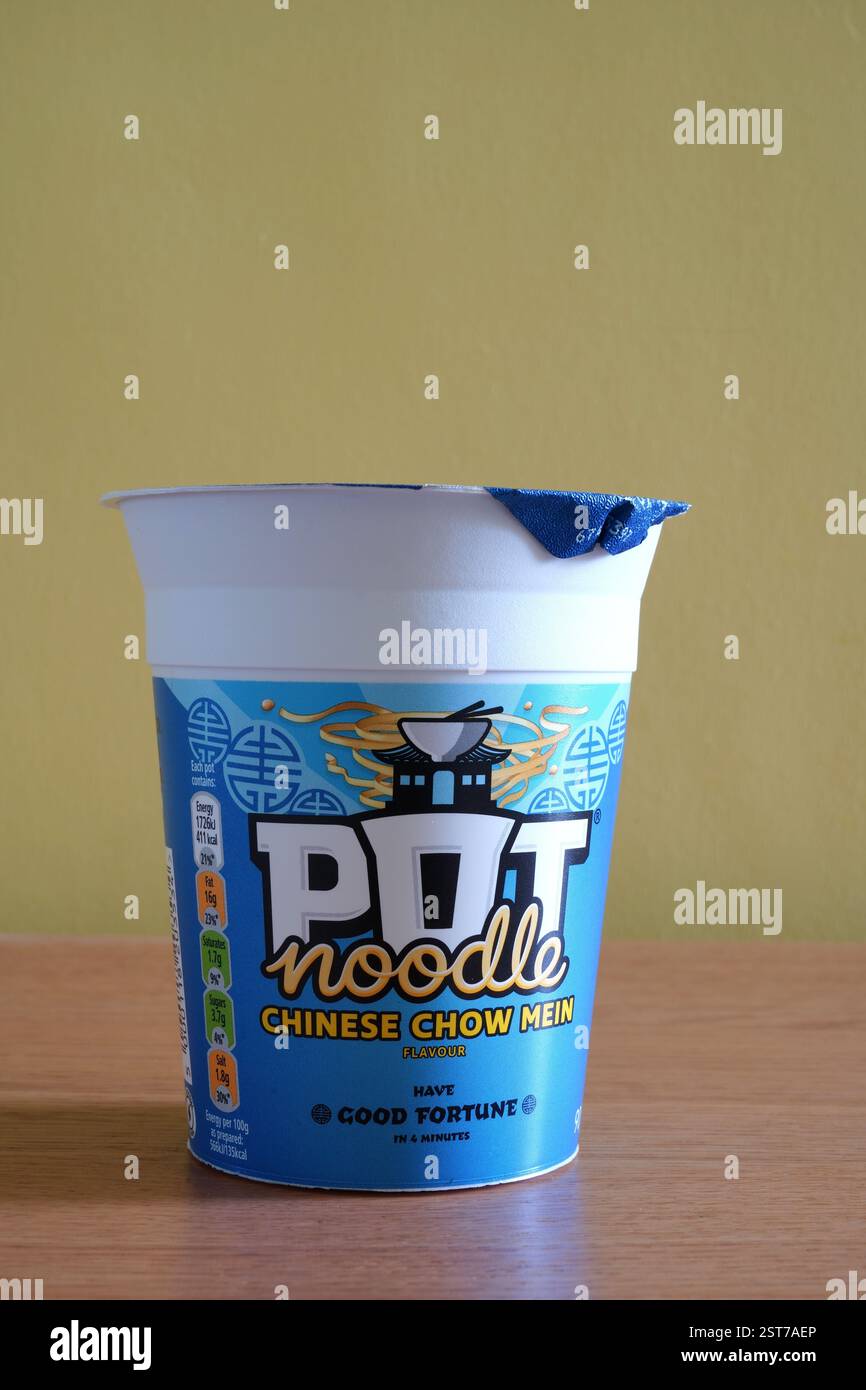 Pot noodle logo hi-res stock photography and images - Alamy