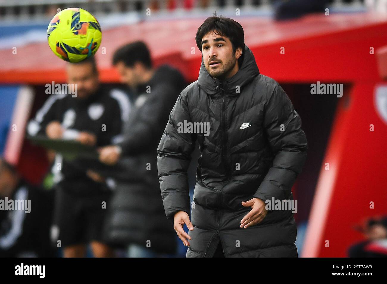 Barcelona, Spain, Spain. 16th Feb, 2025. Pere ROMEU of Barcelona during ...