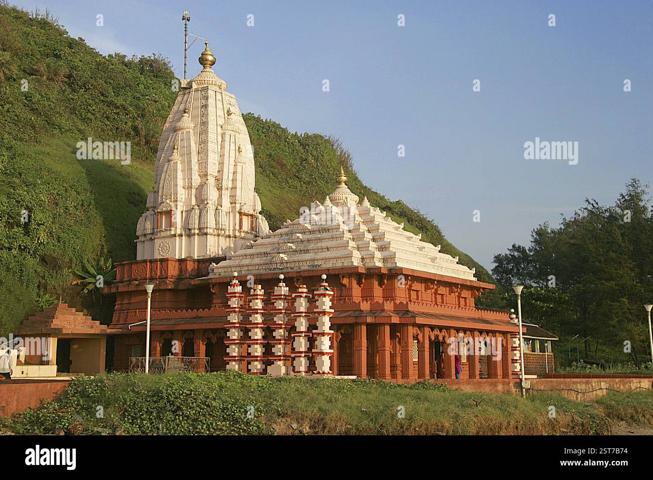 Temple dedicated to Lord Ganesh, the elephant headed God, situated on ...