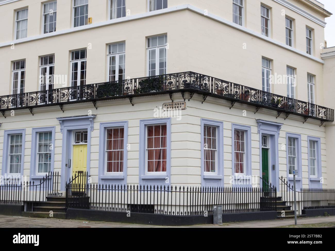 Georgian house at the junction of Huskisson Street and Hope Street in ...