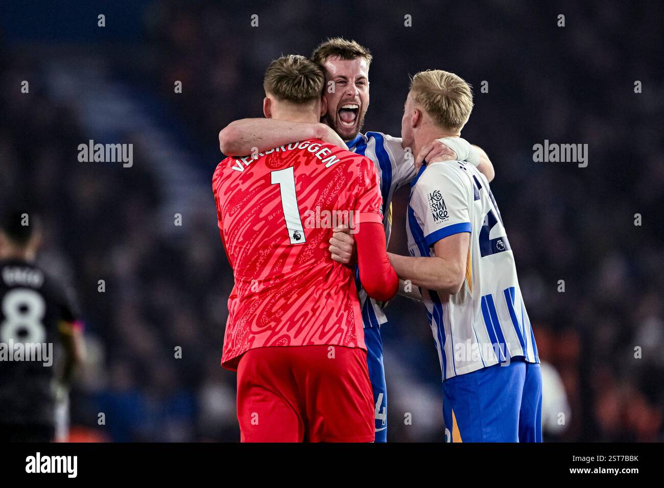 Brighton, UK. 14th Feb, 2025. American Express Stadium BRIGHTON ...