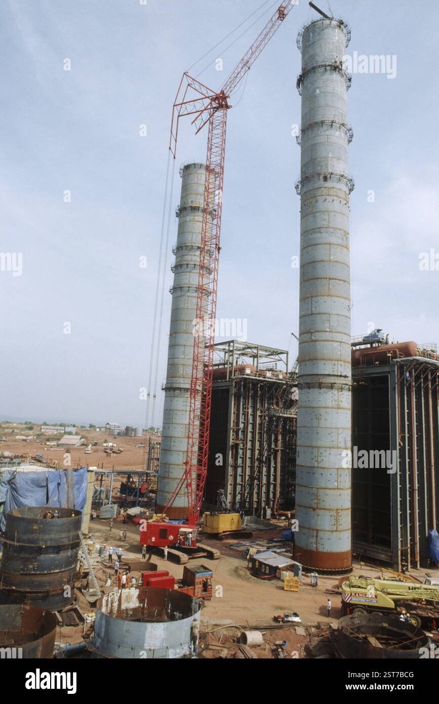 Enron Power Project, dabhol, ratnagiri, maharashtra, india Stock Photo ...