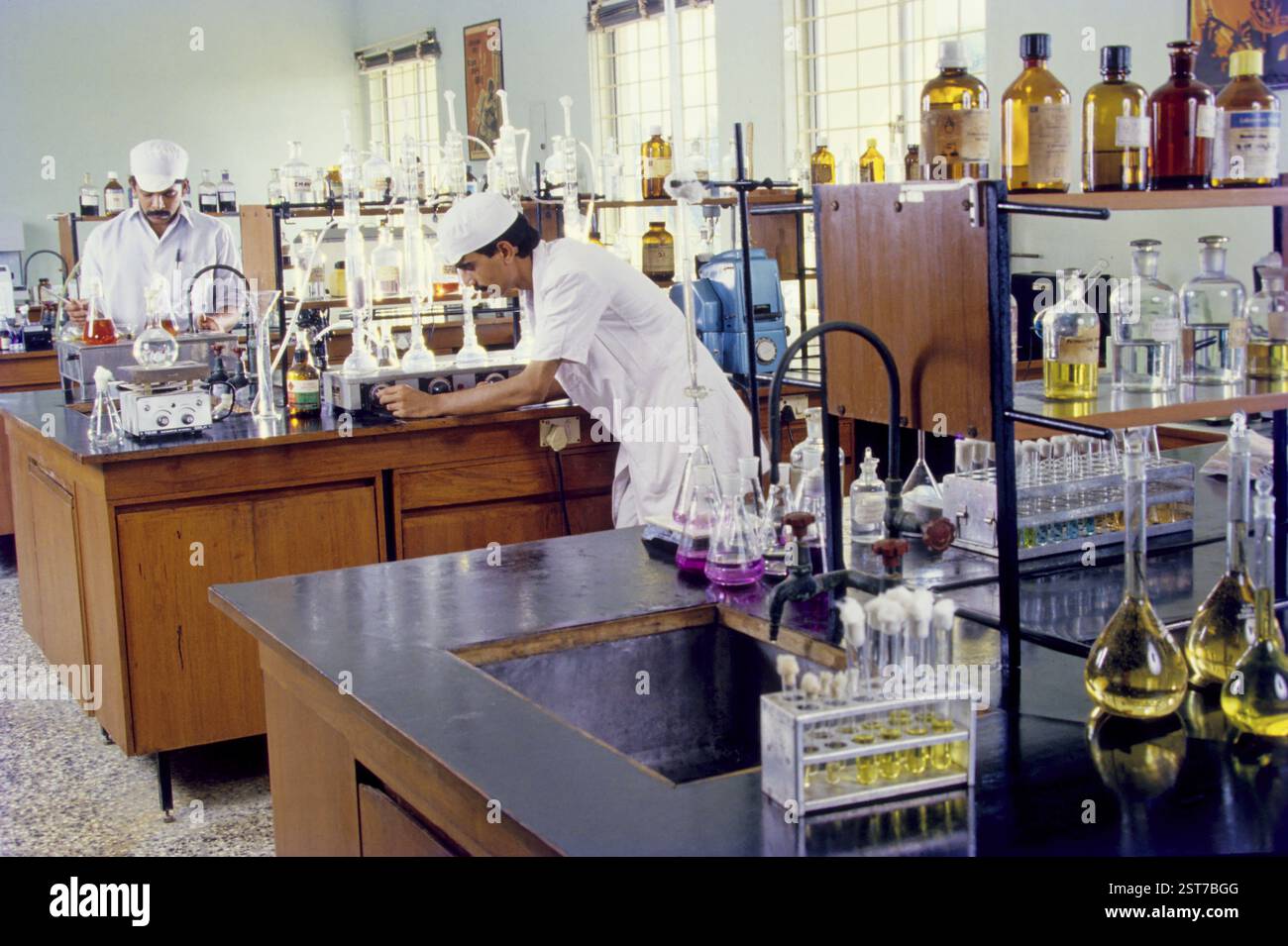 Chemical Laboratory, india Stock Photo - Alamy