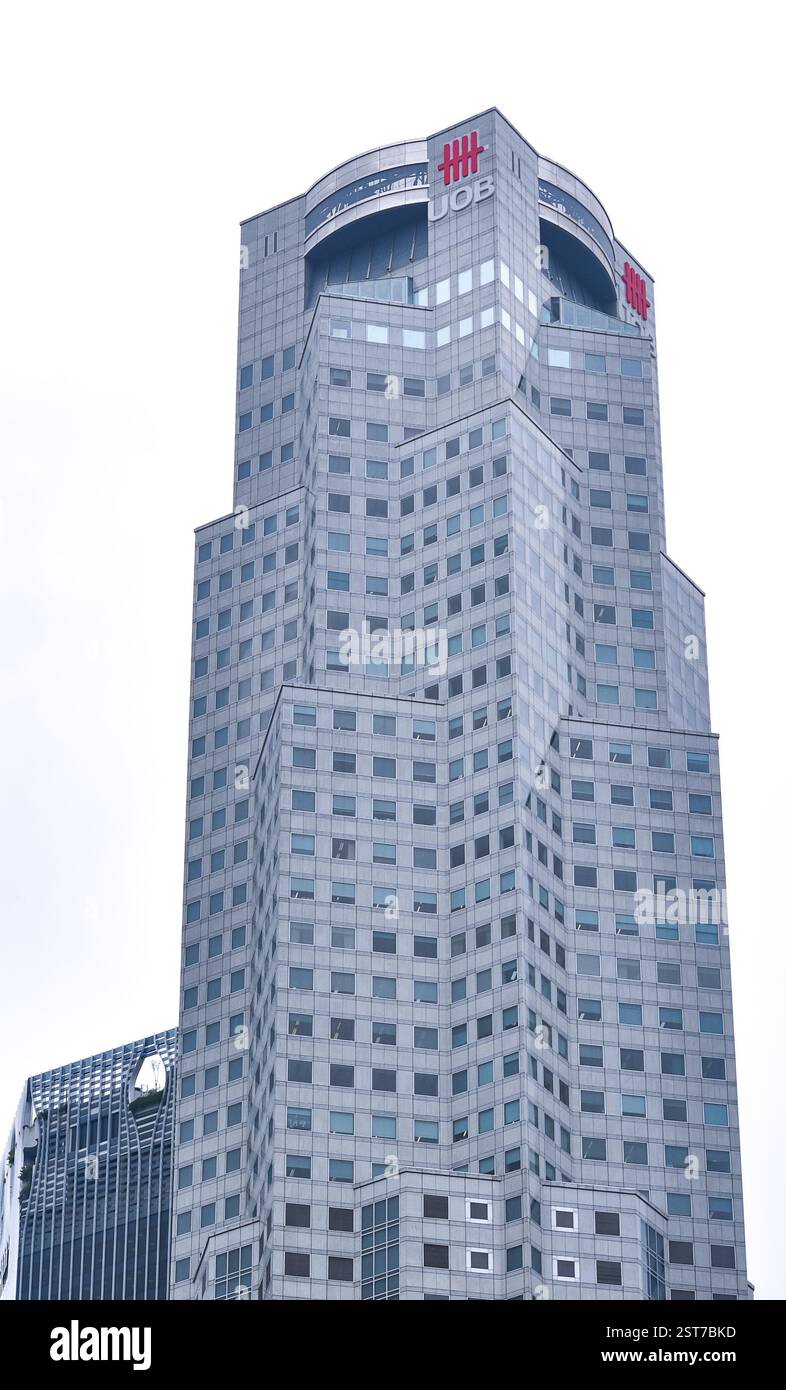 Singapore - January 20, 2024: UOB Plaza office building. United ...