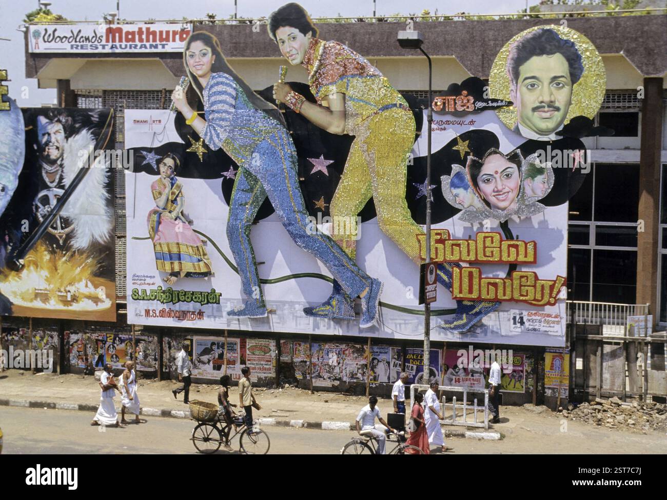 Tamil Film Movie Posters, Chennai (Madras), India, Asia Stock Photo - Alamy