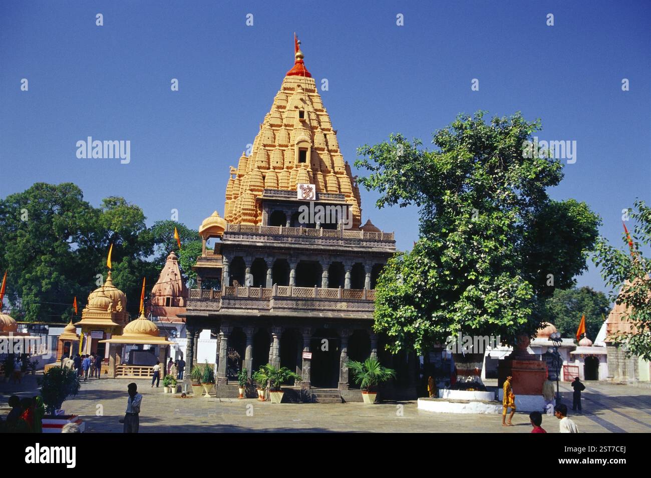 Mahakaleshwar Shiva Mandir, Ujjain, Madhya Pradesh, India, Asia Stock ...
