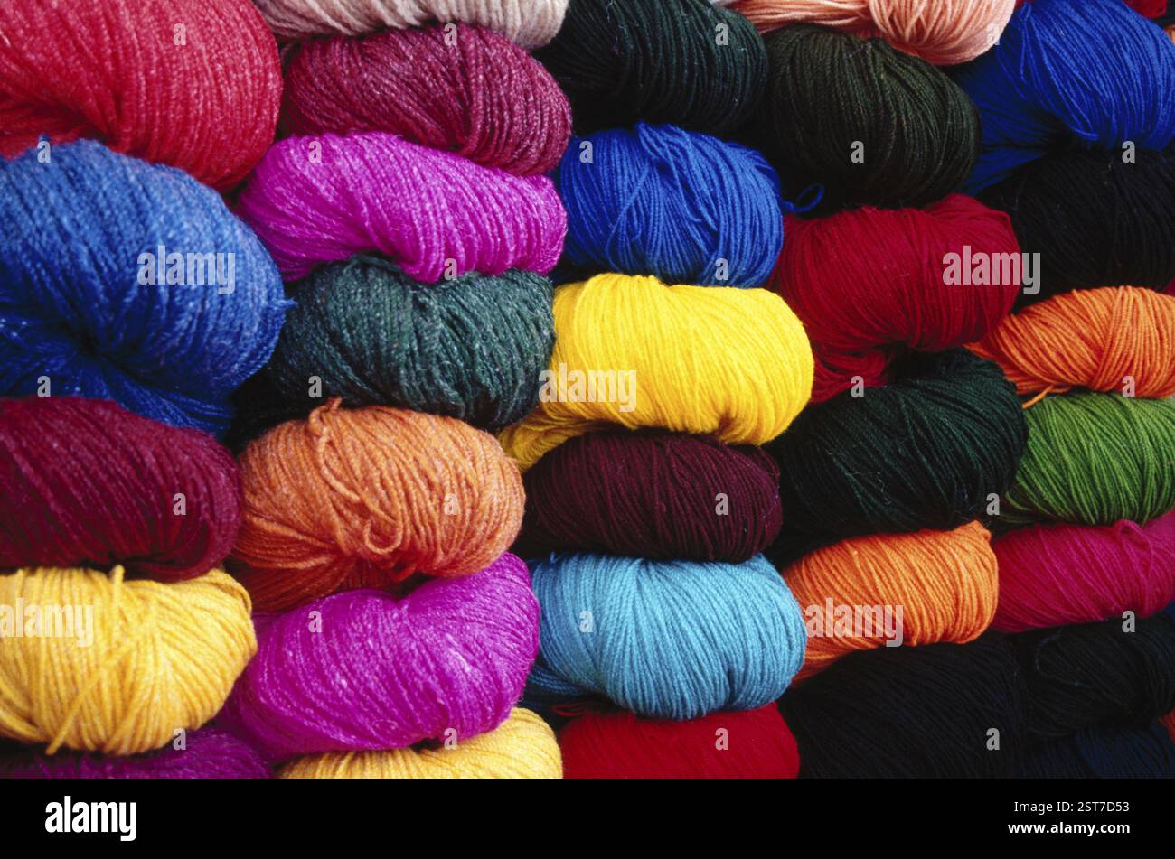 Ball multi coloured wool hi-res stock photography and images - Alamy
