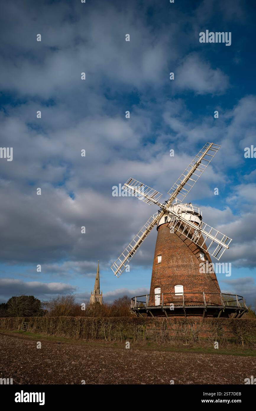 Thaxted Windmill Thaxted Essex UK February 2025 Thaxted Windmill also ...
