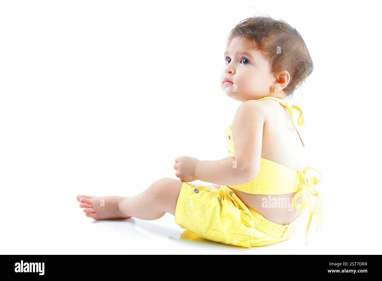 A one and a half year old Indian girl child Stock Photo - Alamy