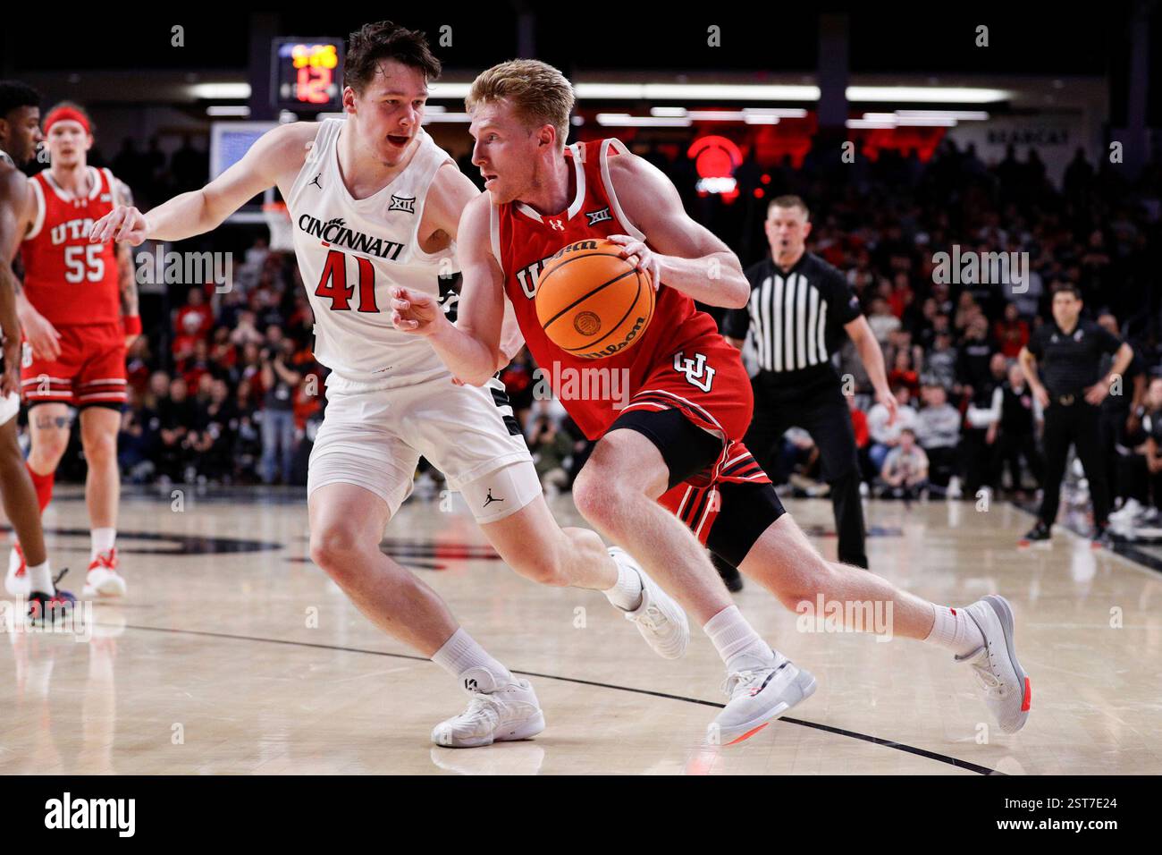 CINCINNATI, OH - FEBRUARY 11: Utah Utes guard Hunter Erickson (0 ...