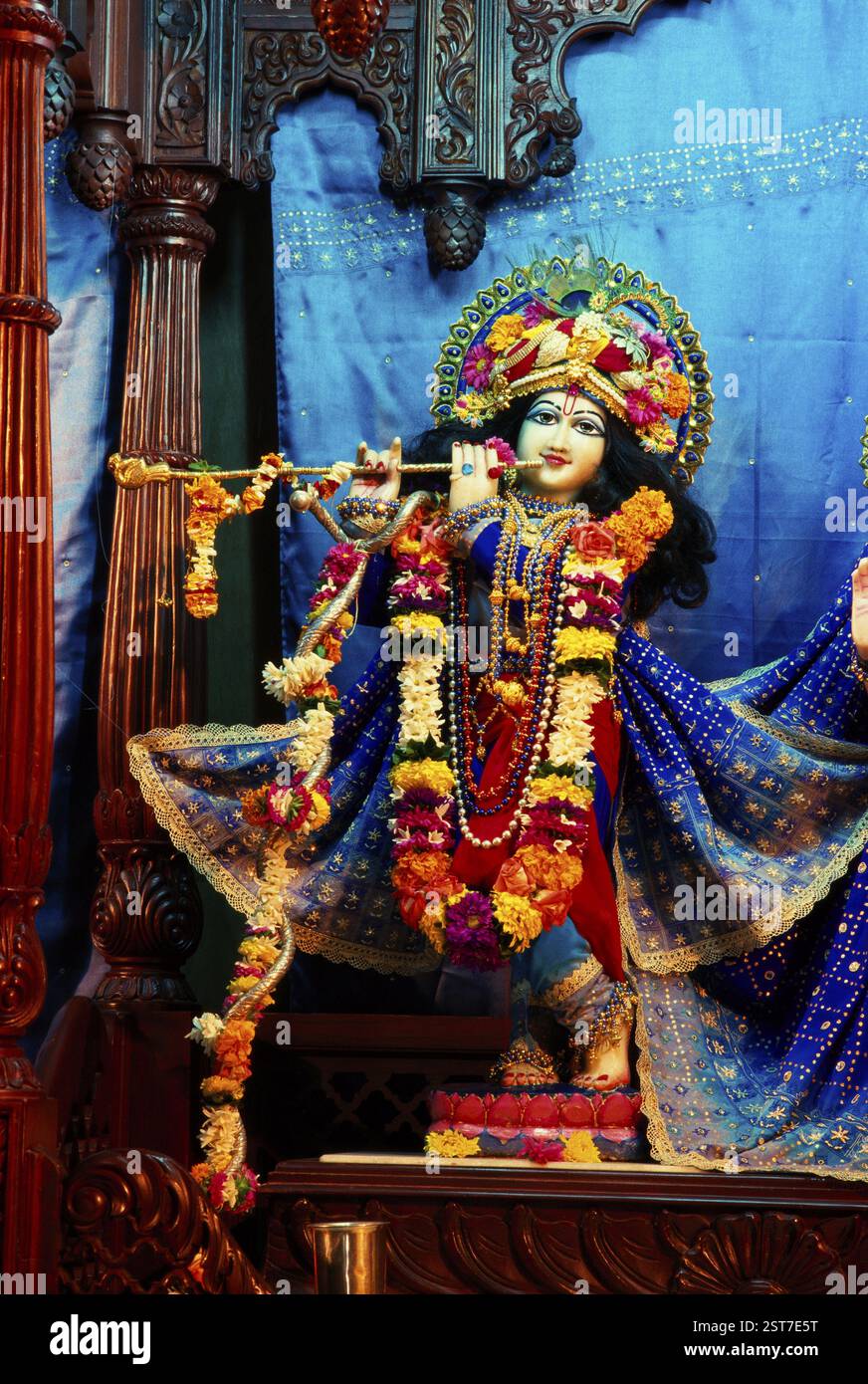 God Krishna Iskcon in Hare Krishna Temple, Pune, Maharashtra, India ...