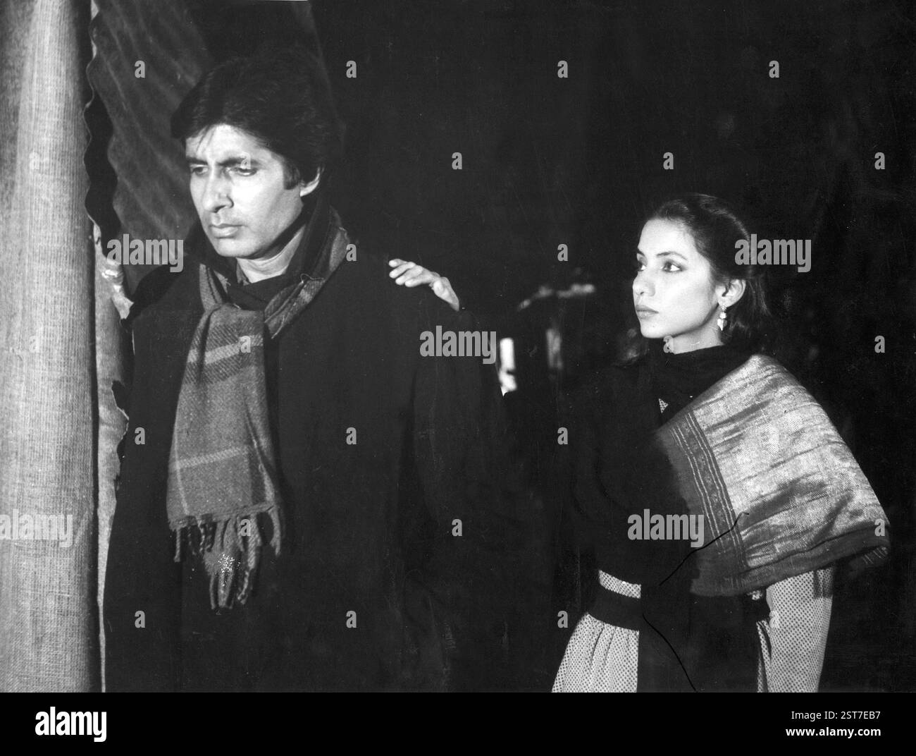 South Asian, Indian Bollywood Film Star Actor Amitabh Bachchan with ...