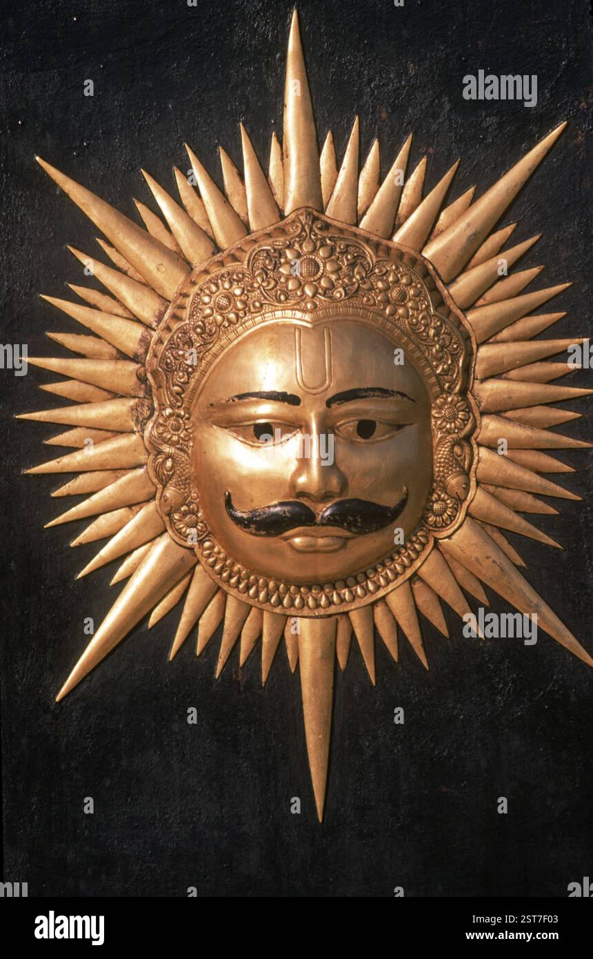 Sun Emblem Close ups, Udaipur, Rajasthan, india Stock Photo - Alamy