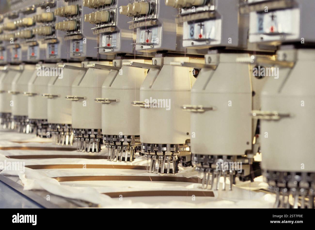 Electronic Embroidery Machine Stock Photo - Alamy