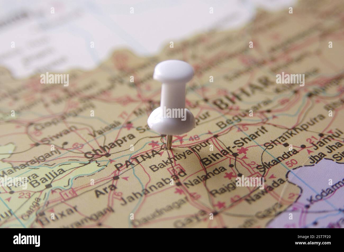 Patna map hi-res stock photography and images - Alamy